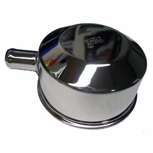 Mustang Shelby Ford Chrome Push On Oil Filler Cap (With PCV Outlet)