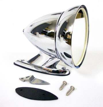 Shelby & Mustang GT Classic Talbot Style Chrome Exterior Mirror