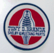 Tony D. Branda Performance Patch