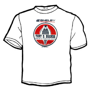 White Tony D. Branda T-Shirt