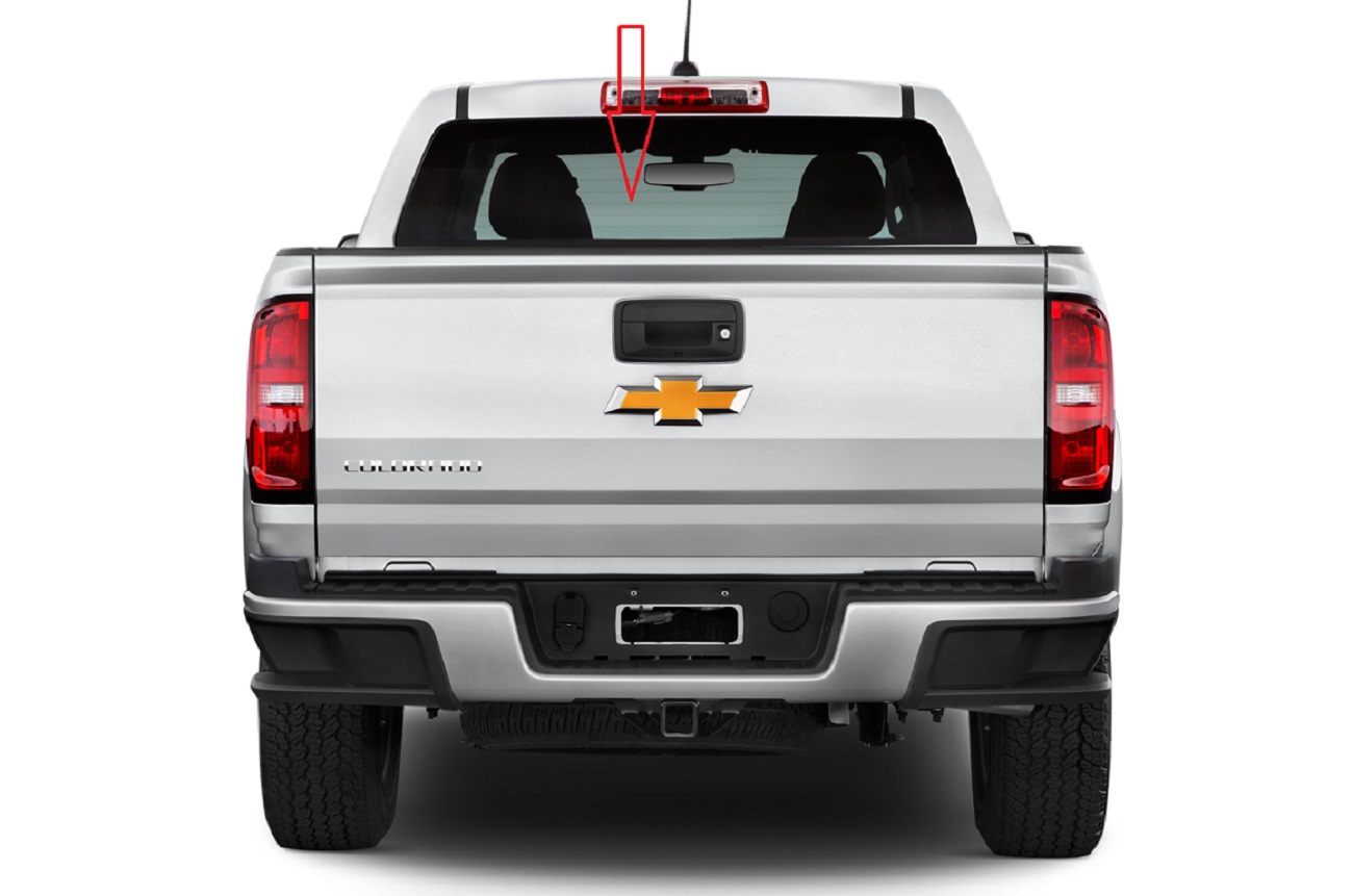 Back Window Glass Chevrolet Colorado 4 Door Crew Cab 2015-2016