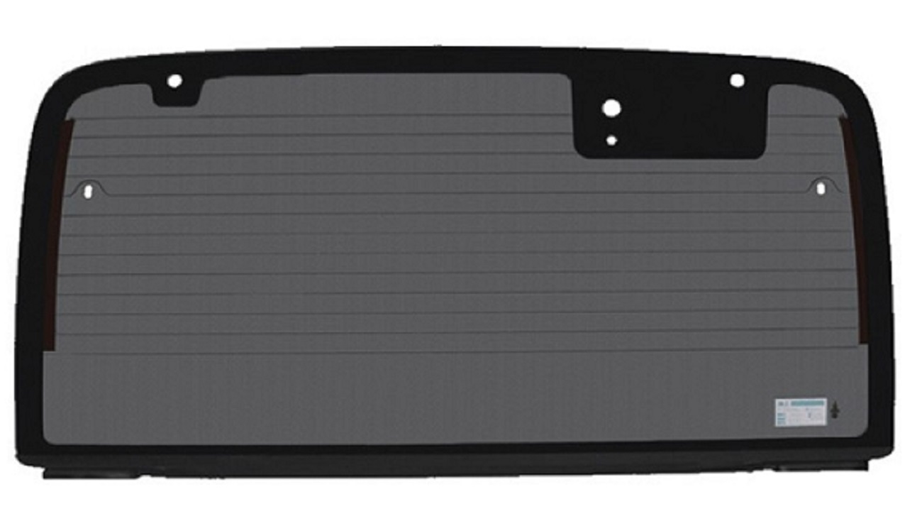 Rear Back Window Glass Jeep Wrangler TJ 2 Door Utility 1997-2002