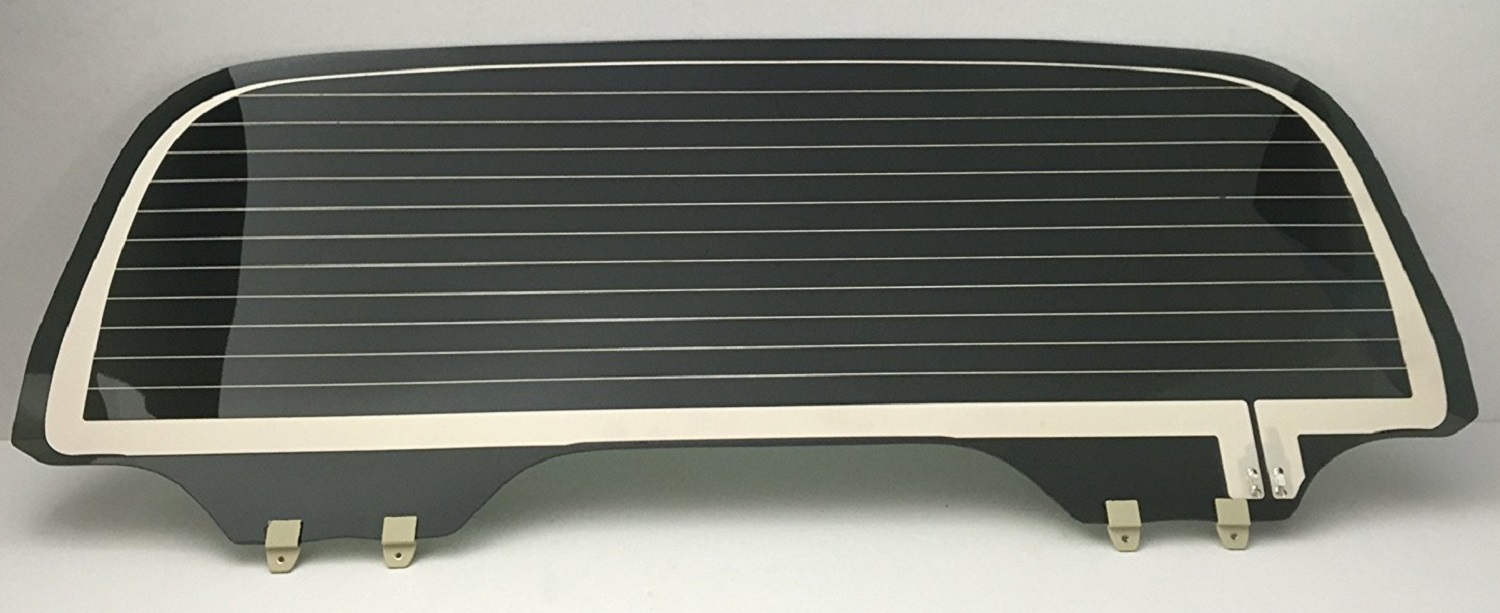 Rear Back Window Glass Toyota Tundra 4 Door Crew Cab 2004-2006