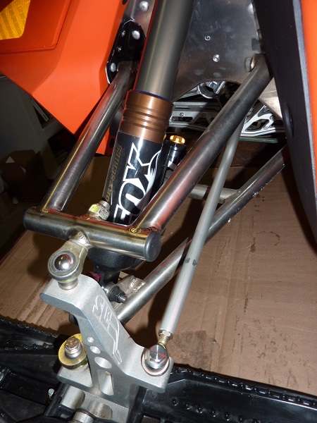 Fox Float Front EVOL R Shock Package, SLP Spindles, A.I. Titanium A ...