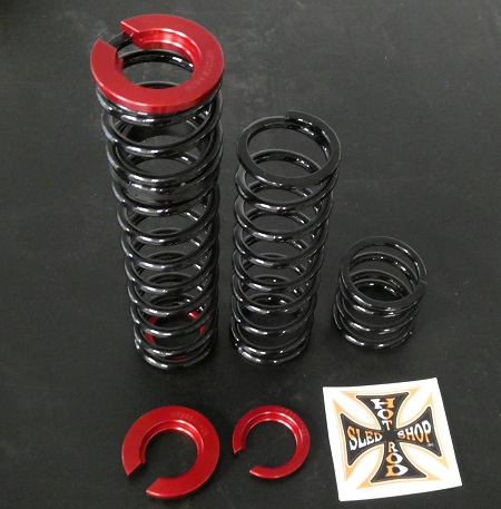 Hot Rod Sled SHop Inc. Dual Rate Front Spring Kit for 2017-2023 SKI-DOO ...