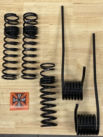 HOT ROD SLED SHOP SKI-DOO MXZ XP,XS, REV GEN4 2008-2022 COMPLETE SPRING KIT
