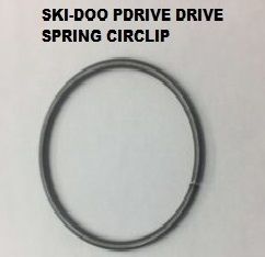 SKI-DOO PDRIVE DRIVE SPRING CUP SPRING SEAT CIRCLIP 293370116
