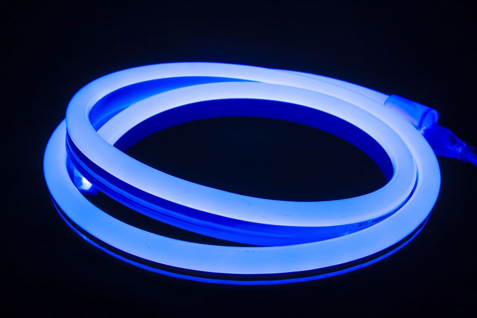 120v Blue LED Polar 2 Neon Flex - 150'