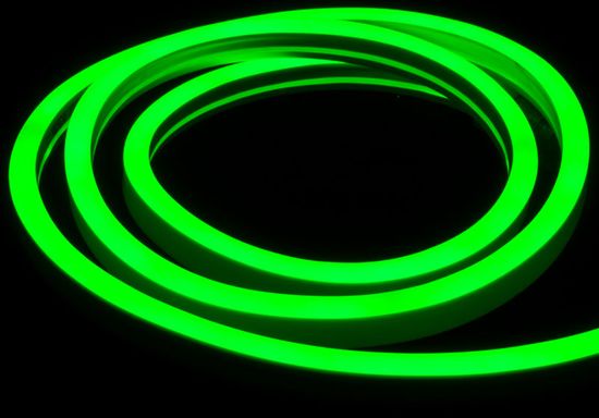 120v Green LED Polar 2 Mini Neon Flex Light - 150'