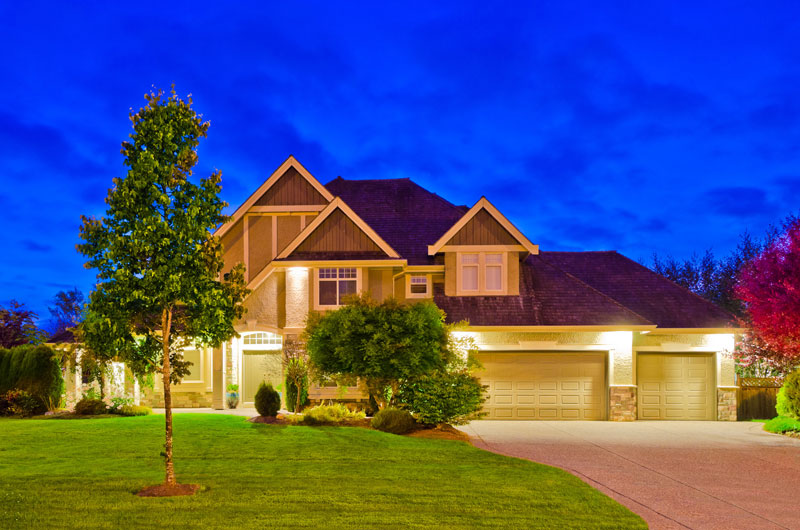 American Lighting LED Panorama Sunset Double Flood Light