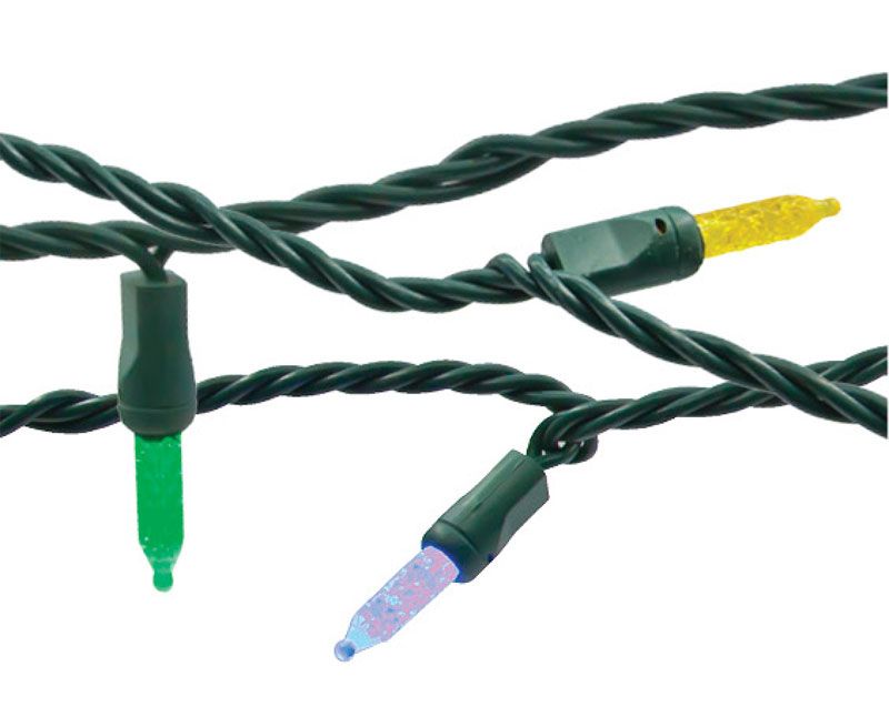 Commercial Grade 25 LED Mini String Lights - 6'' Spacing - 12.5'