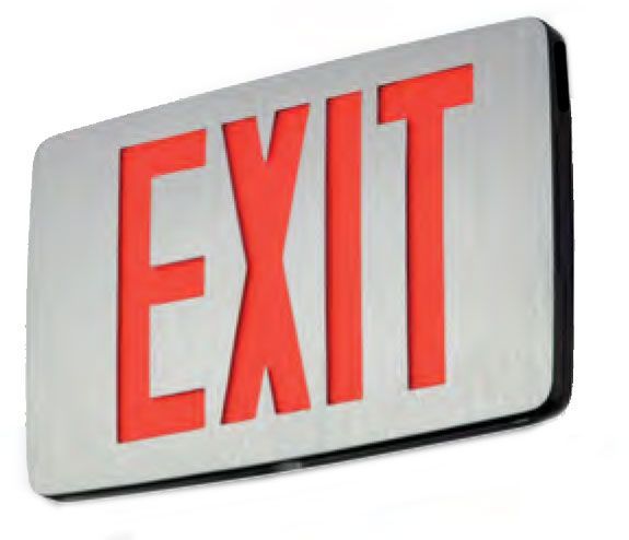 Emergi-Lite Prestige Thin Die Cast Self-Powered Exit Sign