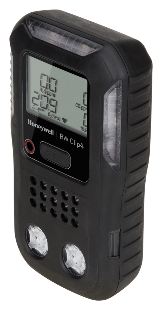 BWC4-B-E BW Clip4 4-Gas Detector (O2, LEL, H2S, CO) - Black Housing ...