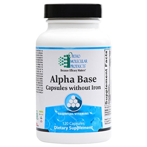 Alpha Base Capsules without Iron (120 Count)