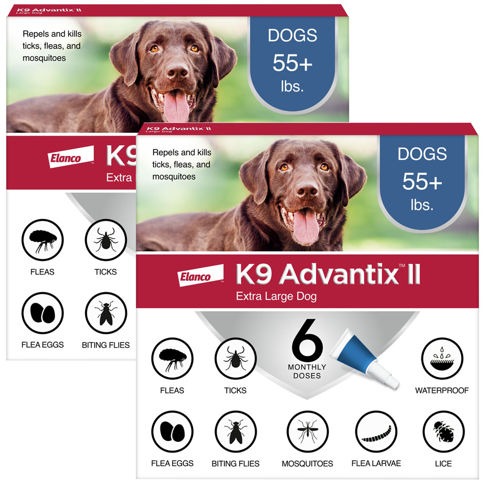 K9 Advantix II for Extra Large Dogs Over 55 lbs, 12 Month | EP Rx