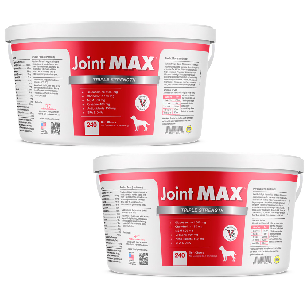 Joint MAX Triple Strength Soft Chews, 480 Ct | Free Shipping ...