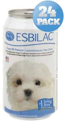 Esbilac Puppy Milk Replacer Liquid 24-Pack (264 oz) | On Sale ...