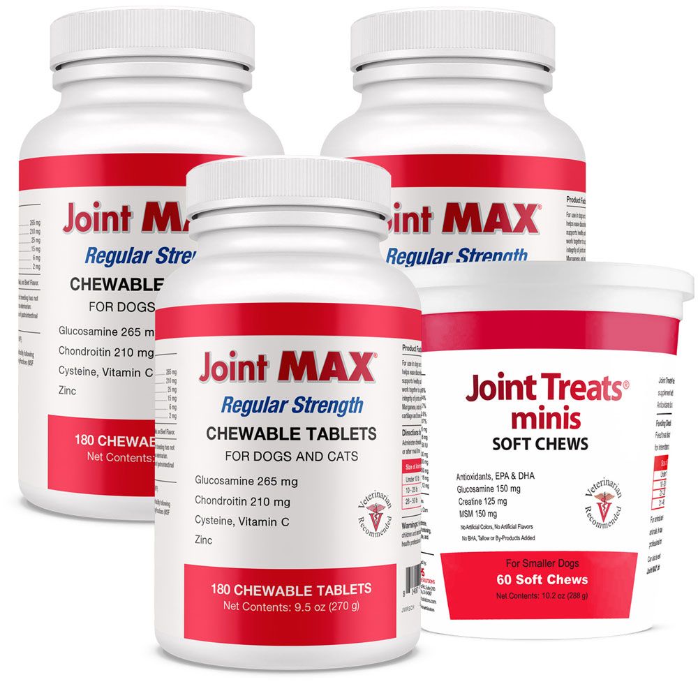 3-PACK Joint MAX Regular Strength (540 Chewable Tablets) + FREE Joint ...