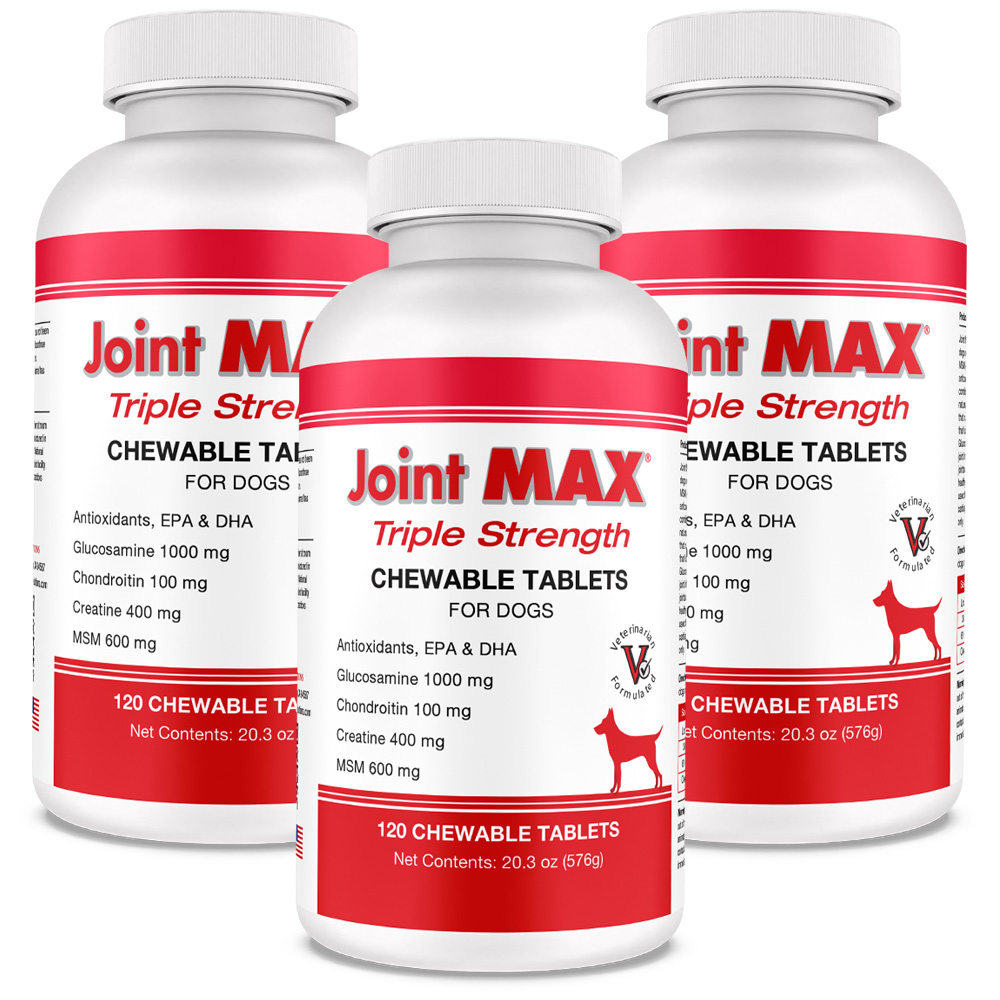 3-PACK Joint MAX Triple Strength (360 Chewable Tablets) | On Sale ...