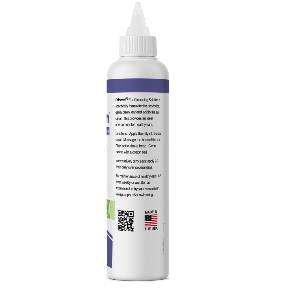 Otiderm Ear Cleanser for Dogs & Cats (8 fl oz) | On Sale | EntirelyPets Rx