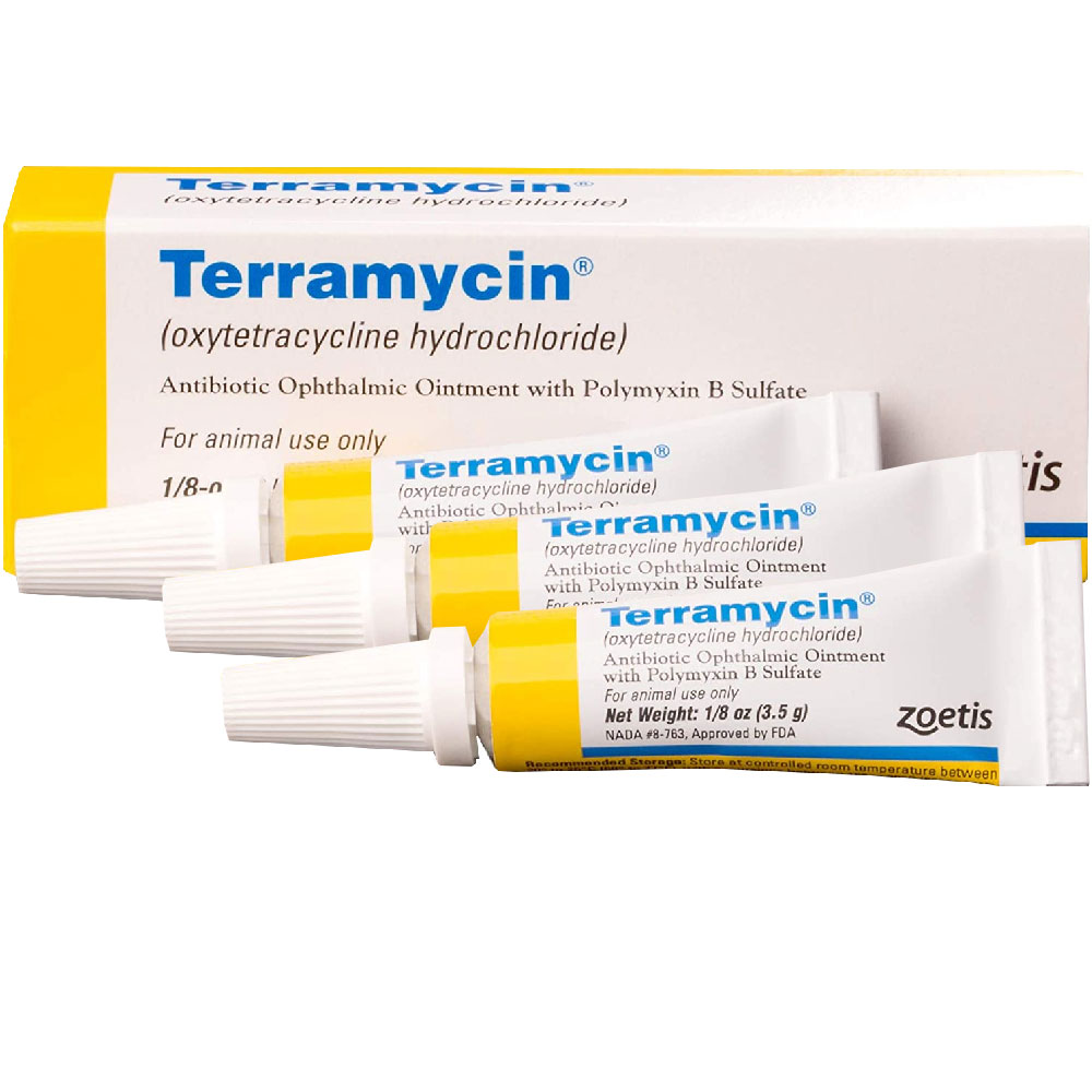 3 Pack Terramycin (10.5 gram) | On Sale | EntirelyPets Rx