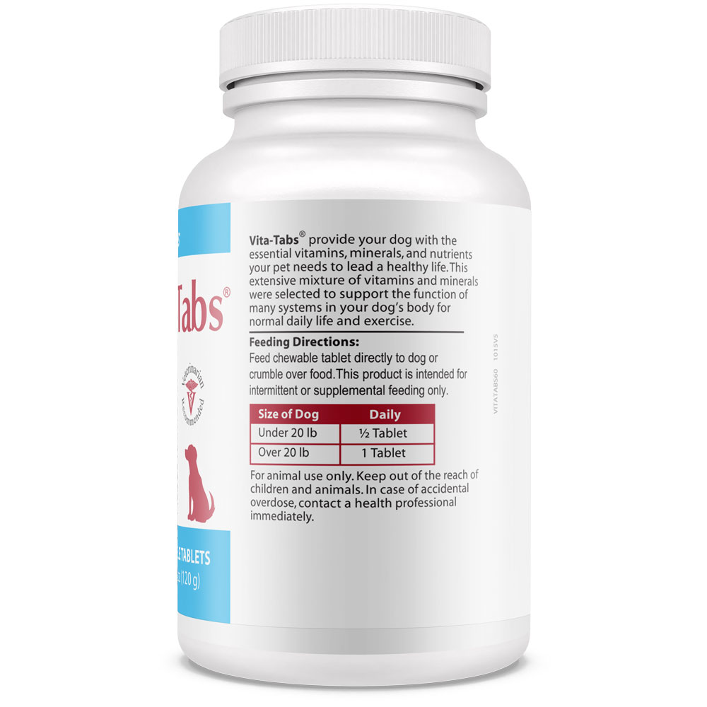 3-PACK Vita-Tabs (180 Chewable Tablets) | On Sale | EntirelyPets Rx