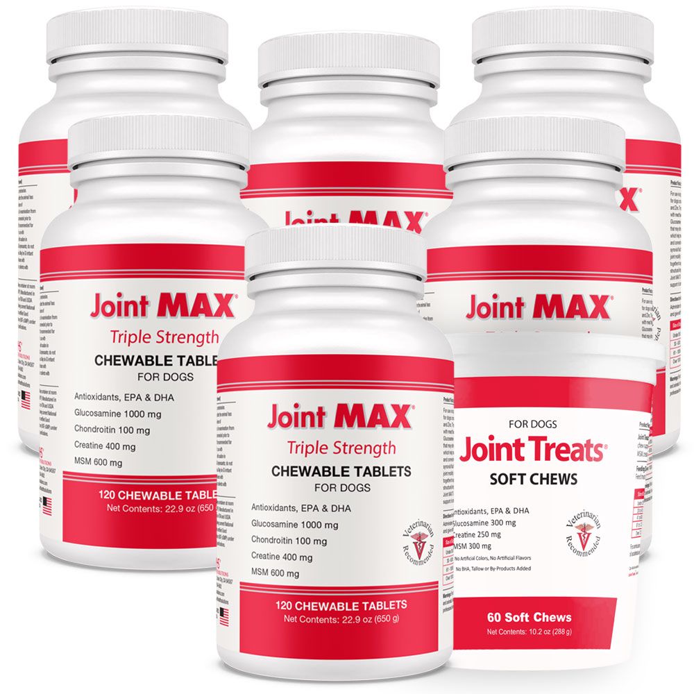 6-PACK Joint MAX Triple Strength (720 Chewable Tablets) + FREE Joint ...