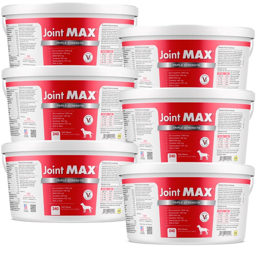 Joint MAX Triple Strength Soft Chews, 1440 Ct + FREE Joint Treats ...