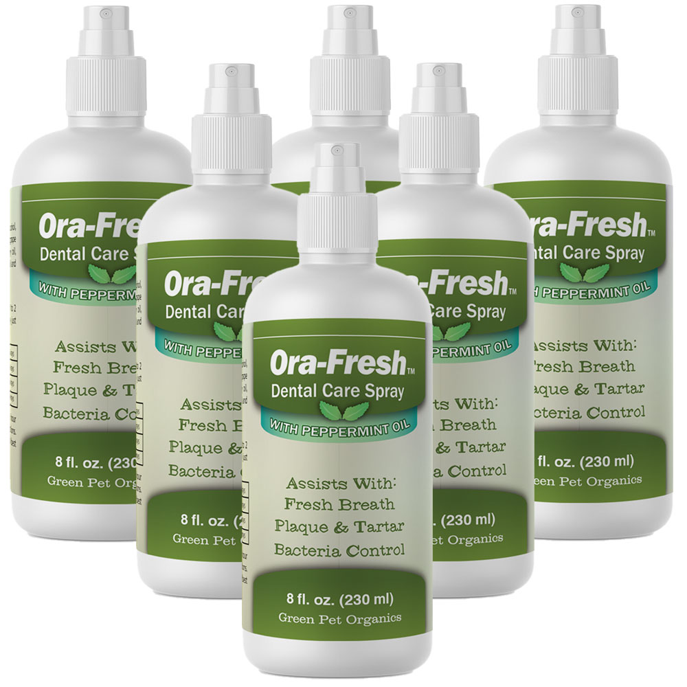 6 Pack Ora-Fresh Dental Care Spray (8 oz) | On Sale | EntirelyPets Rx
