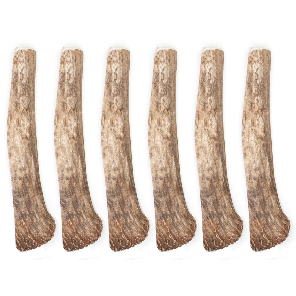 6-PACK Spizzles Elk Antler Dog Chew - Split (Jumbo) 9" | On Sale ...