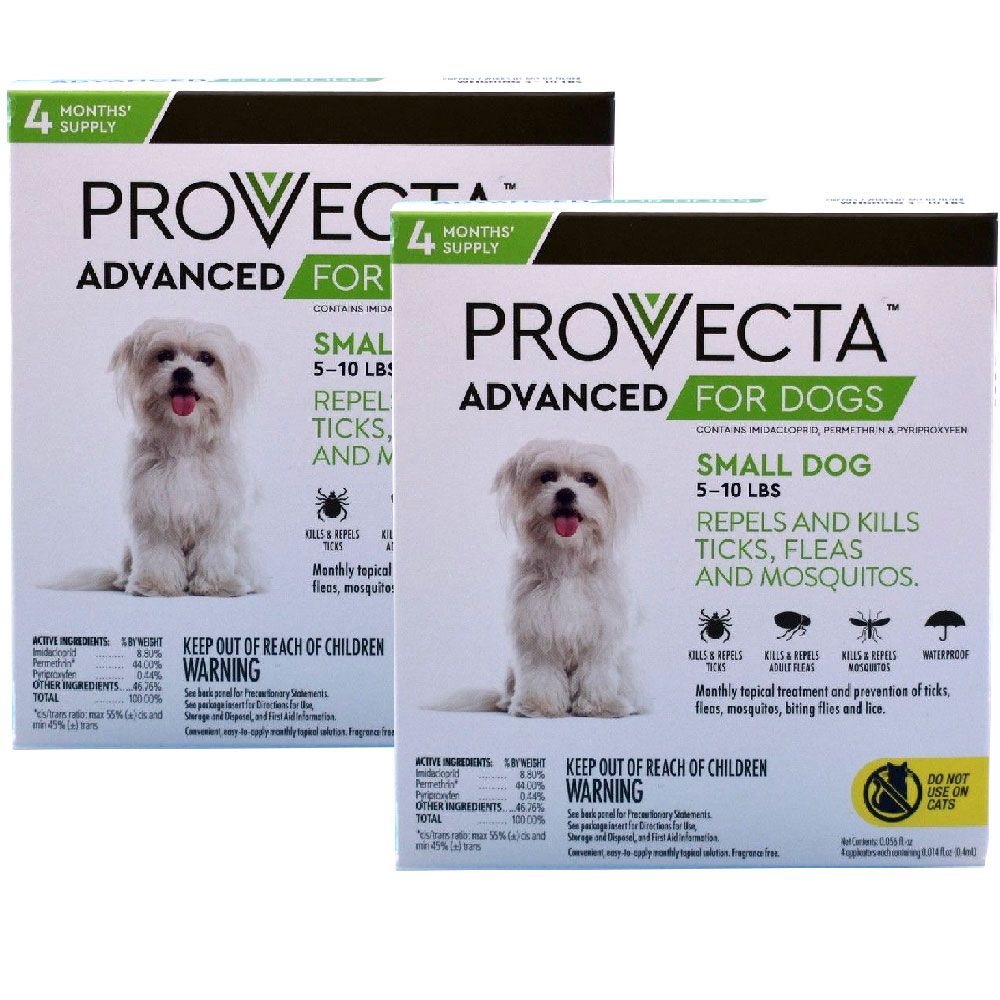 8 MONTH Provecta Advanced for Small Dogs (5-10 lbs) | On Sale ...