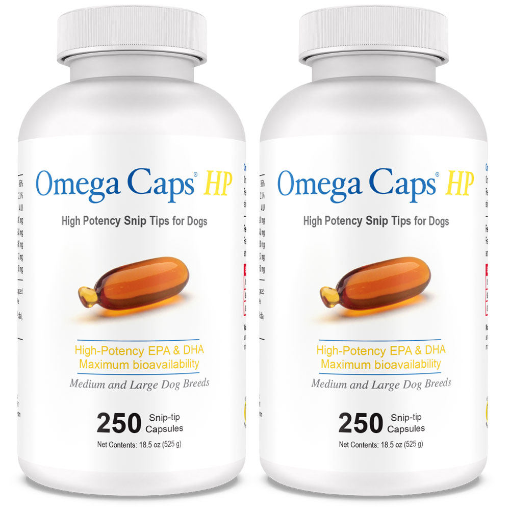 Omega-Caps HP Snip Tips for Medium & Large Dogs (500 Capsules) | On ...