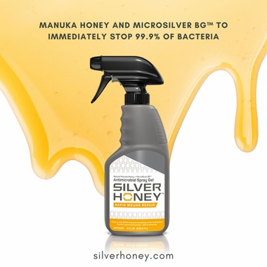 Absorbine Silver Honey Rapid Wound Repair Spray Gel 8 fl oz bottle | On ...