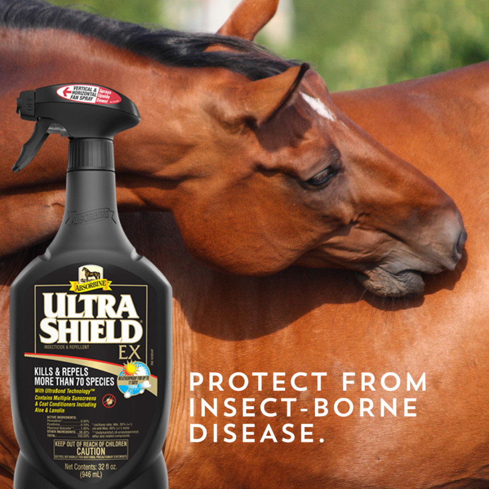 Absorbine UltraShield EX Insecticide and Repellent Spray, 32oz | On ...