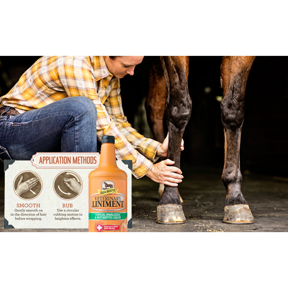 Absorbine Veterinary Liniment 32oz | On Sale | EntirelyPets Rx