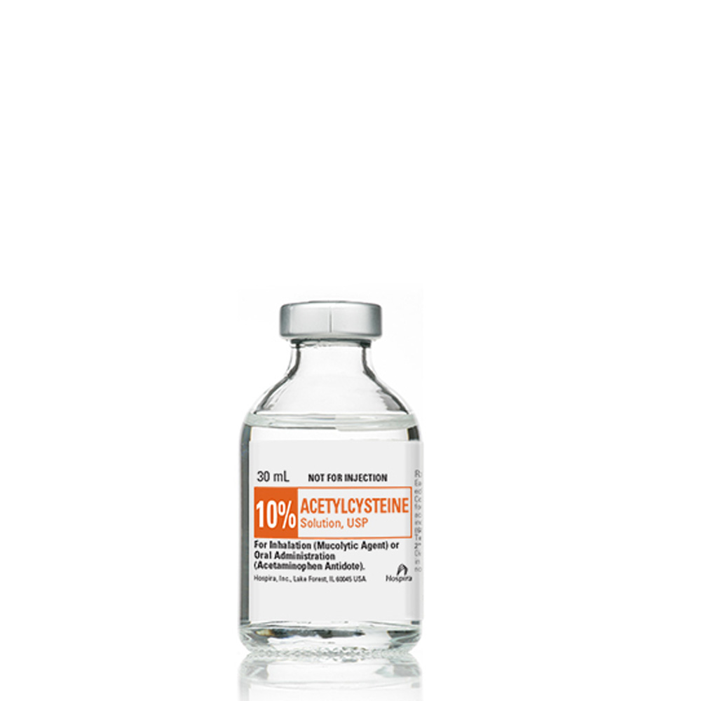 Acetylcysteine Solution for Inhalation 10%, 30mL | On Sale ...