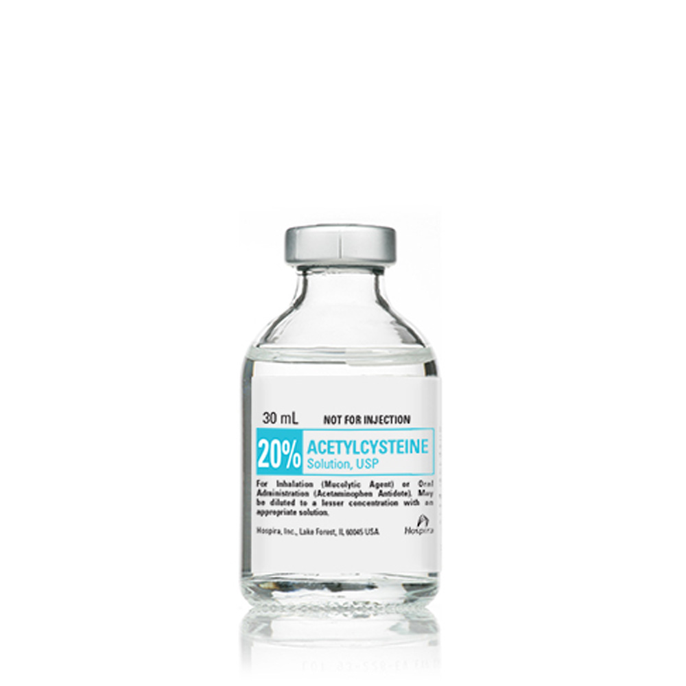 Acetylcysteine Solution for Inhalation 20%, 30mL | On Sale ...