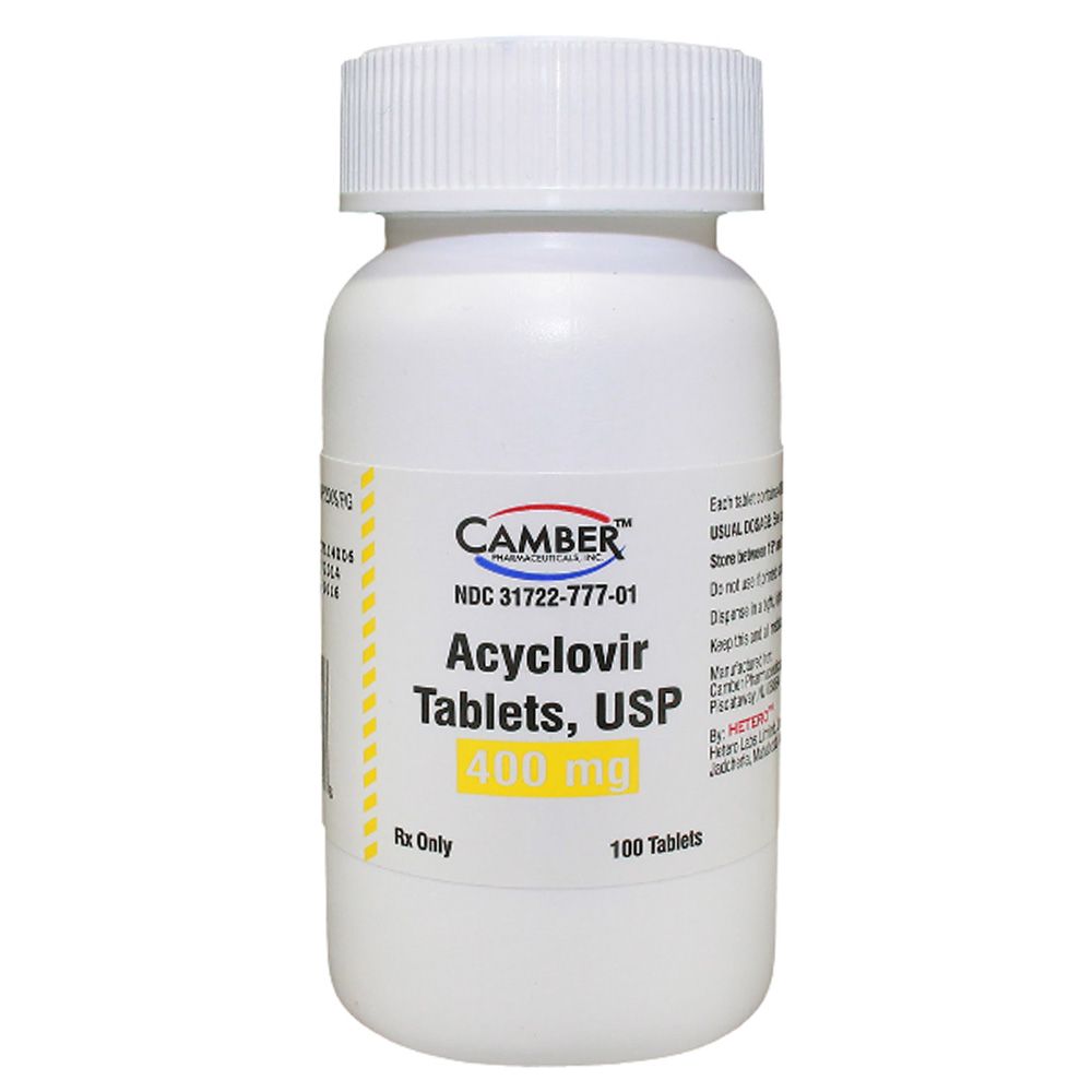 Acyclovir Tablets 400mg, 1 Tablet | On Sale | EntirelyPets Rx