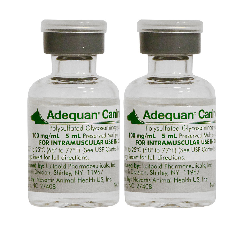 Adequan Canine 2 Pack (5 ml) | On Sale | EntirelyPets Pharmacy