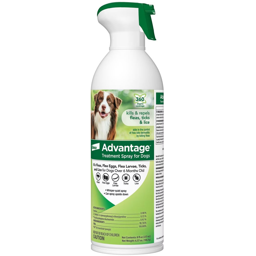Advantage Treatment Spray Dog - 8oz | On Sale | EntirelyPets Rx