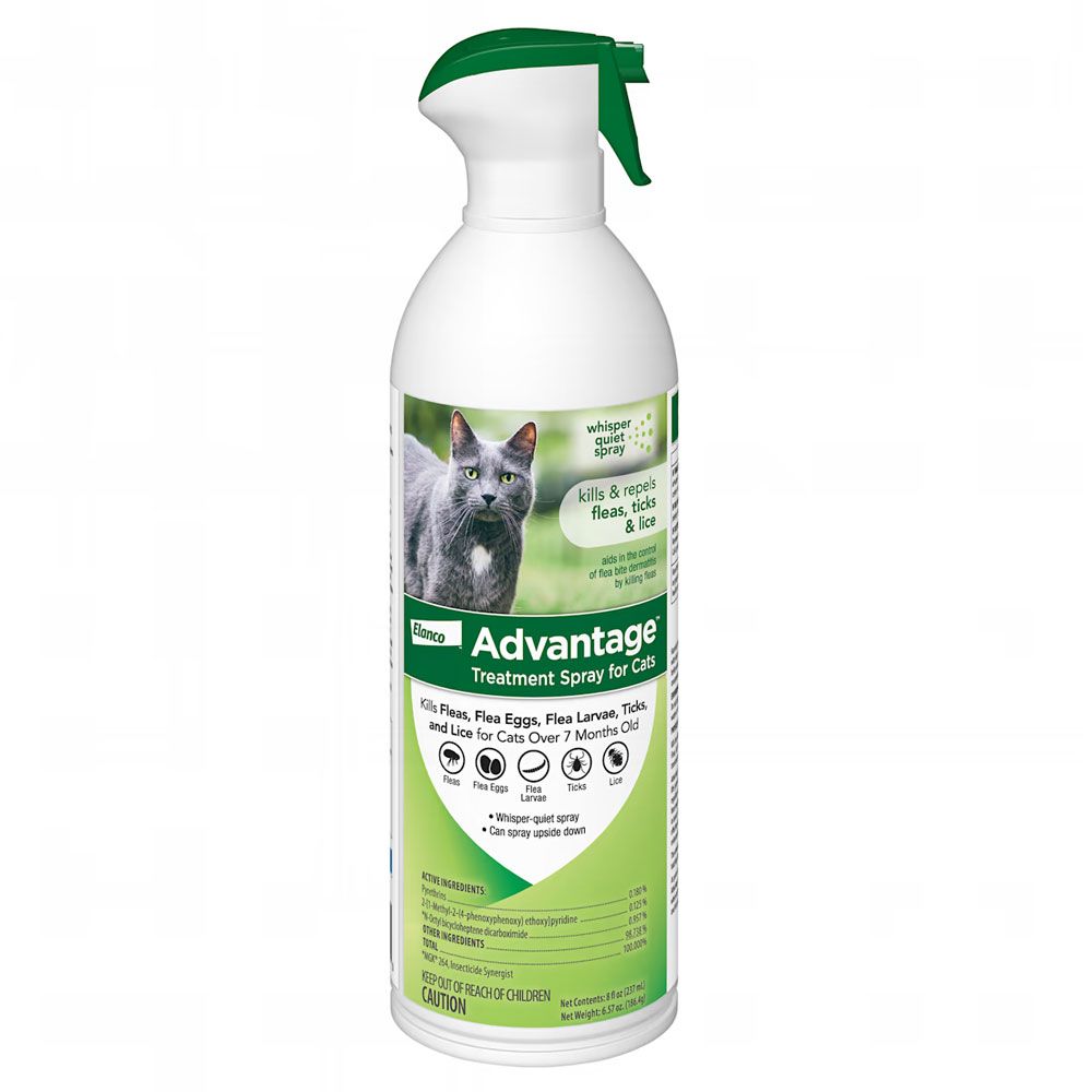 Advantage Treatment Spray Cat - 8oz | On Sale | EntirelyPets Rx