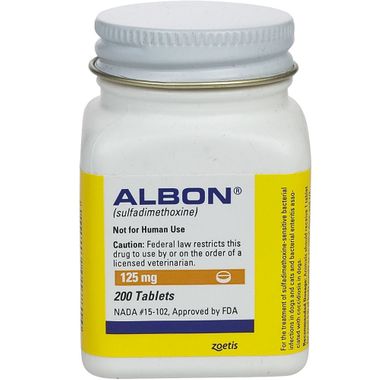Albon Tablets 125 mg (200 Tablets) | Free Shipping | EP Rx