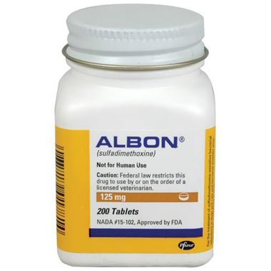 Albon Tablets 125 mg (1 Tablet) | Free Shipping | EP Rx