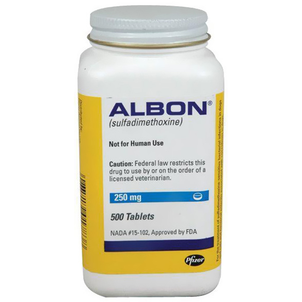 Albon Tablets 250 mg (1 Tablet) | Free Shipping | EP Rx