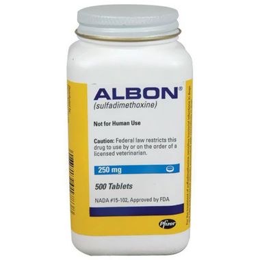 Albon Tablets 250 mg (1 Tablet) | Free Shipping | EP Rx