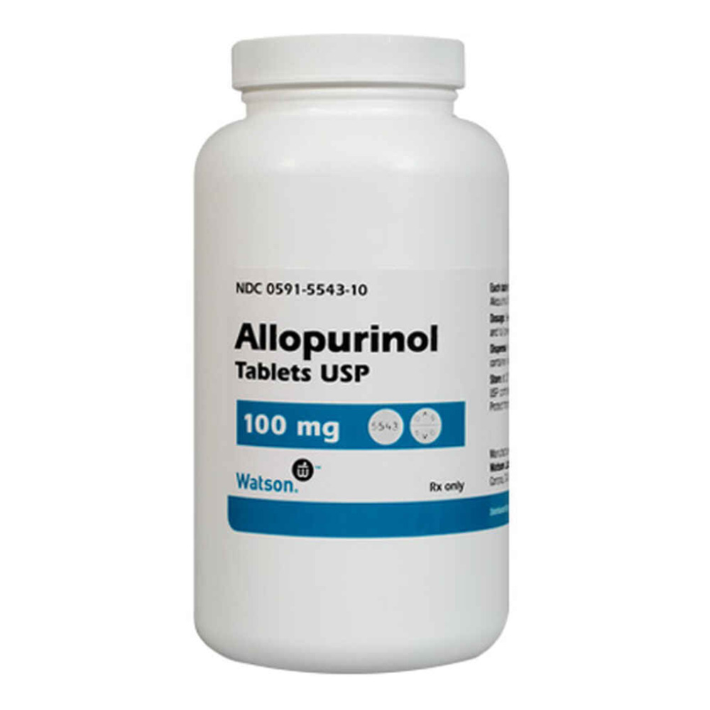 Allopurinol Tablets for Dogs & Cats - 100mg, 1 count - [Joint Health ...