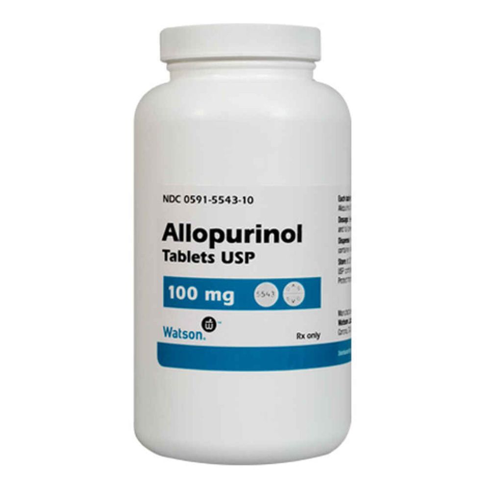 Allopurinol Tablet 100mg, 100 count | On Sale | EntirelyPets Rx