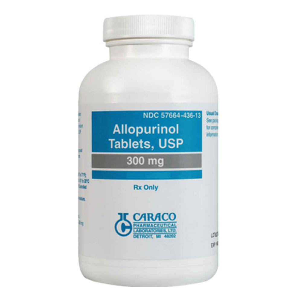 Allopurinol Tablet 300mg, 1 count | On Sale | EntirelyPets Rx
