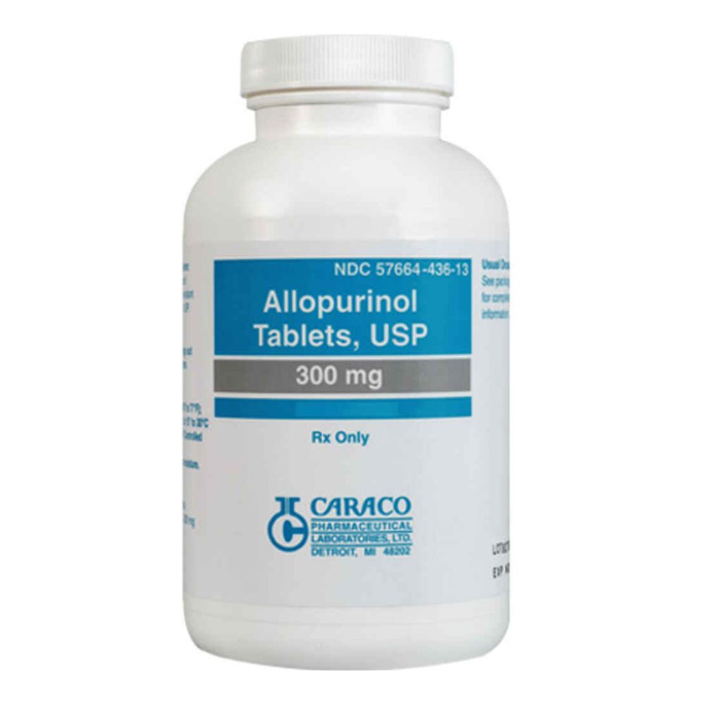 Allopurinol Tablet 300mg, 100 count | On Sale | EntirelyPets Rx