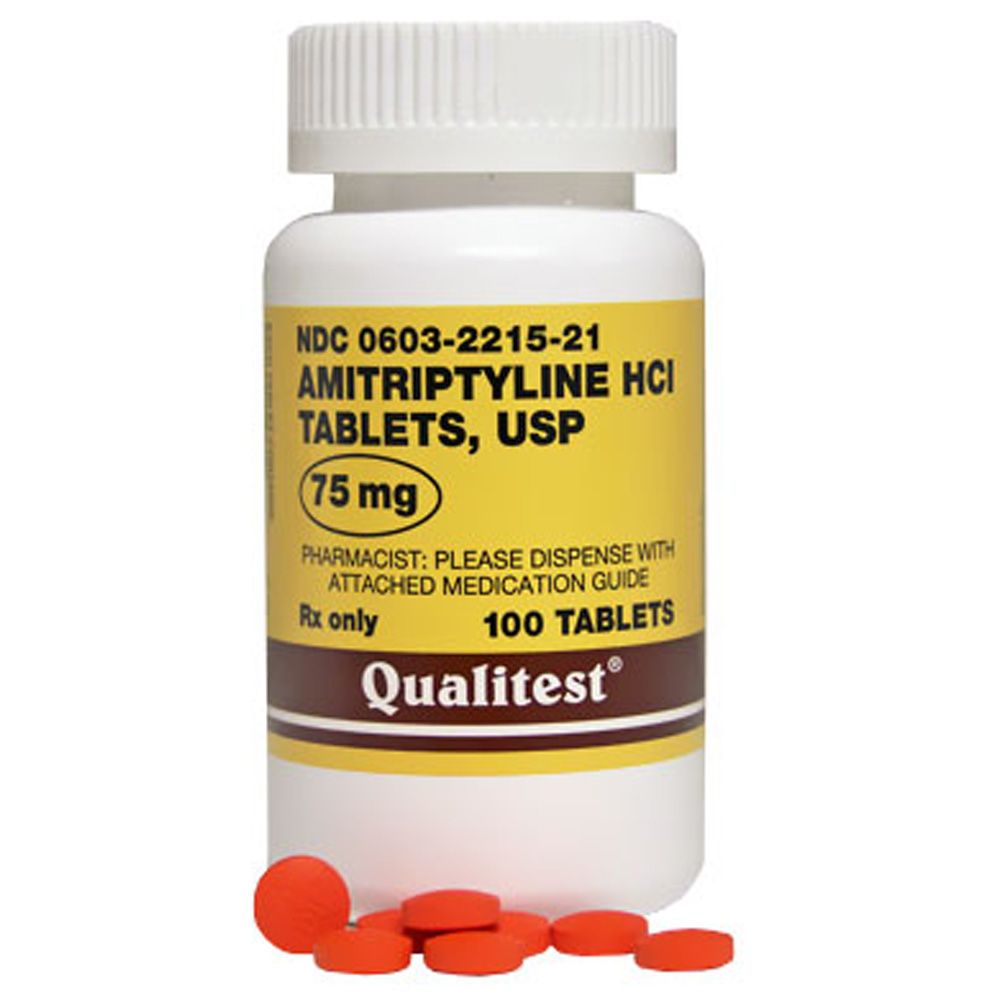 Amitriptyline 75 mg (100 Tabs) | On Sale | EntirelyPets Rx